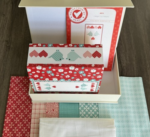 You & Me Heart to Heart Runner Kit by Sandy Gervais for Riley Blake ...