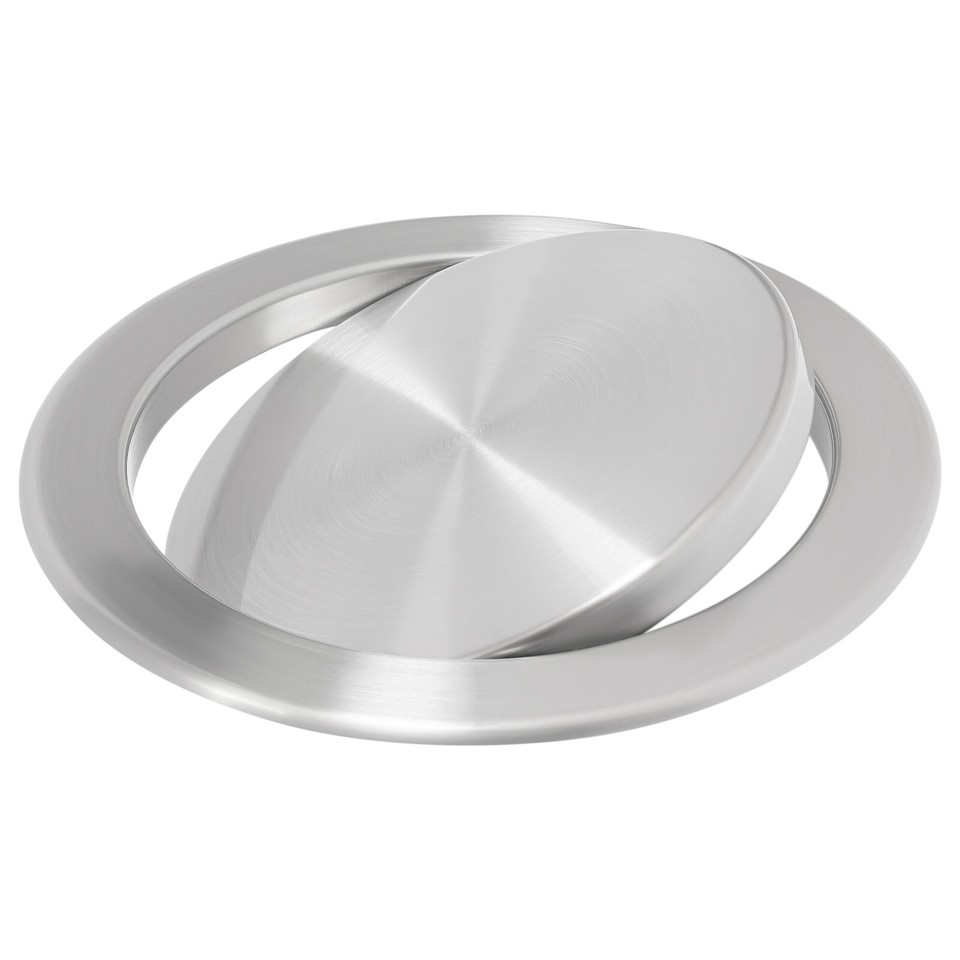 Trash Can Lid, Countertop Trash Chute Flap Cover, Built-in Trash Chute ...