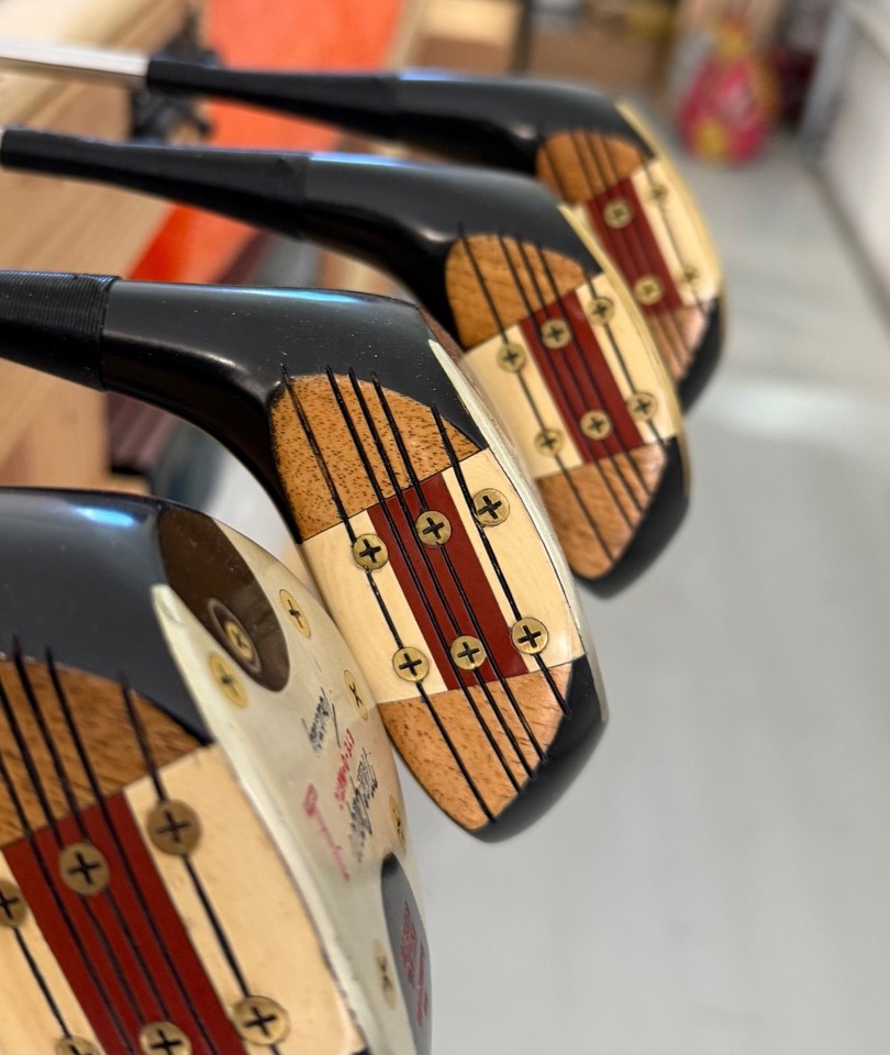 1953 MacGregor Tourney Model M75W Persimmon Wood Set | eBay