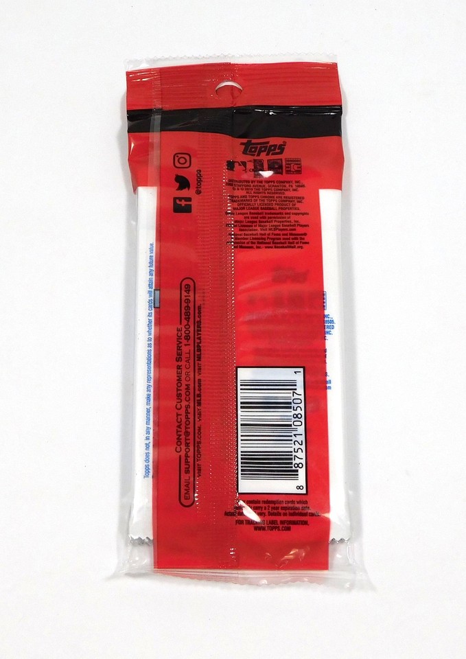 2019 Topps Chrome Update Baseball Value Pack Sealed (3 Packs +2 Pink ...