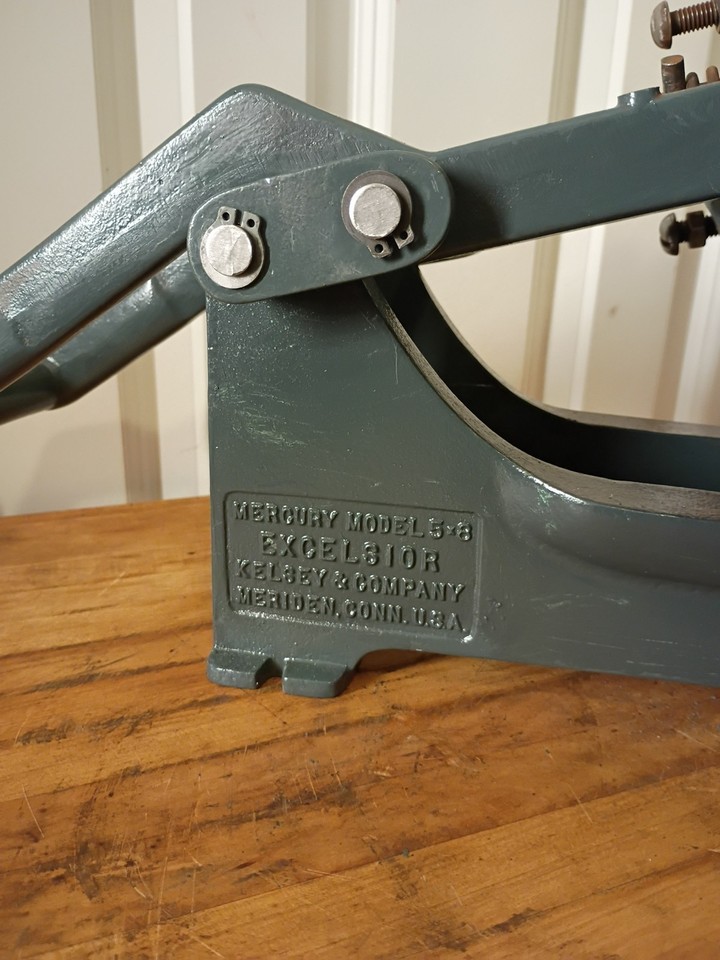 Kelsey 5x8 Model P Letterpress Printing Press | eBay