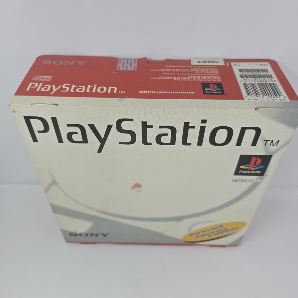 Sony Playstation PS1 Empty Console Box Only SCPH-5501/94005 Foam ...