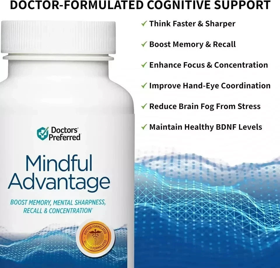 Mindful Advantage Brain Supplement for Memory and Focus - Boost Memory ...