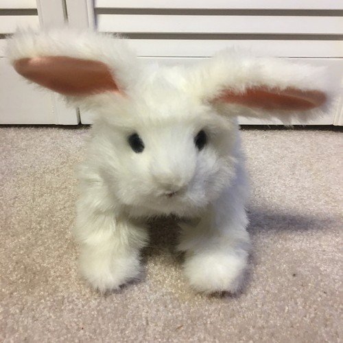 FurReal Friends Hop `N Cuddle White Bunny Rabbit | eBay