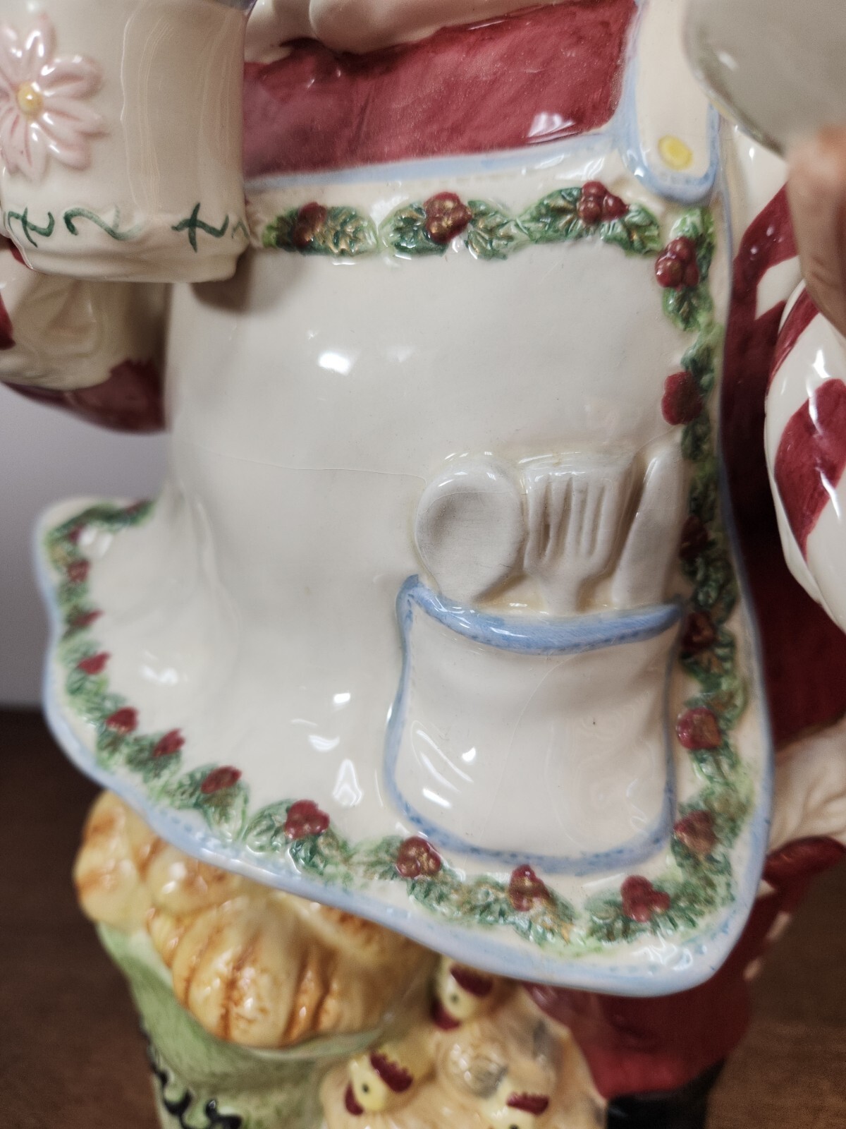 KALDUN & BOGLE LARGE BAKING SANTA FIGURINE - BEAUTIFUL - NEVER ...