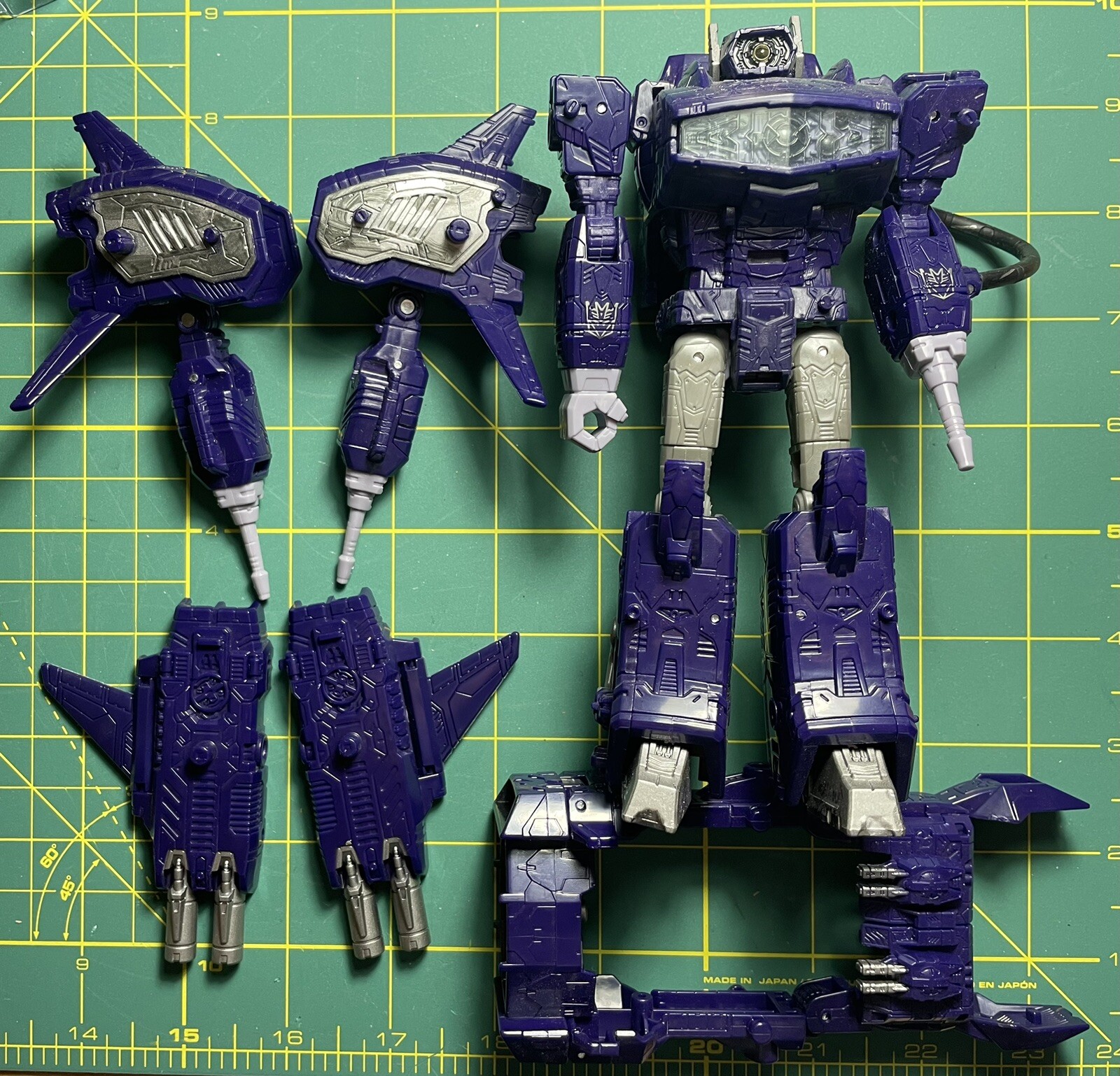 COMPLETE Transformers Siege War for Cybertron Shockwave WFC-S14 Leader