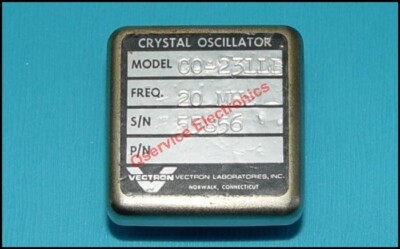 VECTRON CO-231LB 20 mHZ Crystal Oscillator | eBay