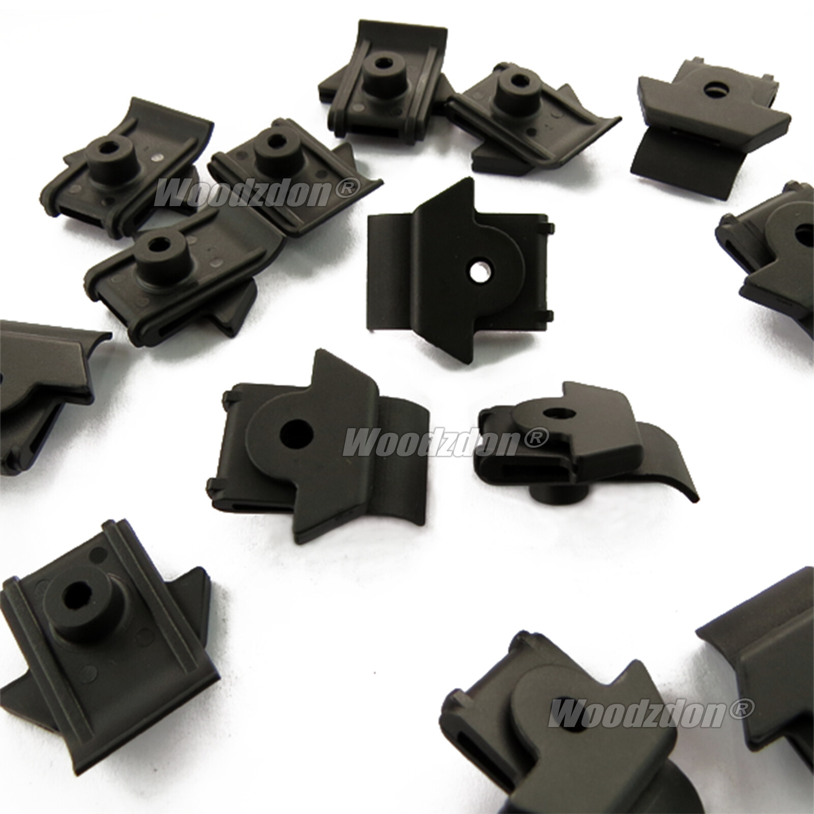 Qty50 Fender Liner Clip Nylon U Nut #10 Screw Grommet Fits For Nissan ...