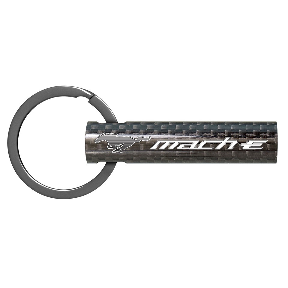 Ford Mustang Mach-E Black Real Carbon Fiber Custom Designed Tube Style ...