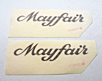 Classic Austin Mini Mayfair Gold Decals, Pair - SKU JRC8425GE | eBay