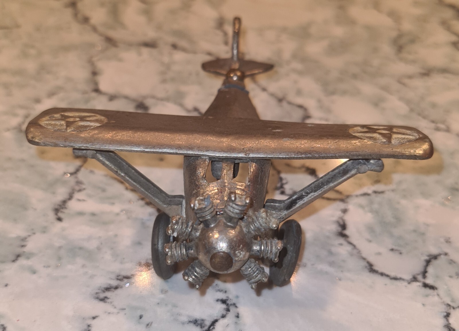 Hubley, Chicago UX 99 Cast Iron Toy Mono Wing Airplane 4" long | eBay