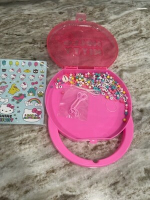 Hello Kitty Jewelry Making Kit And Case Used | eBay