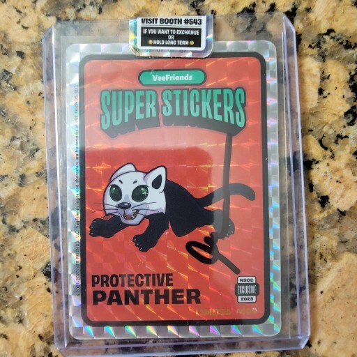 GARY VEE AUTO Vee Friends Super Stickers 2023 NSCC Exc. Protective ...