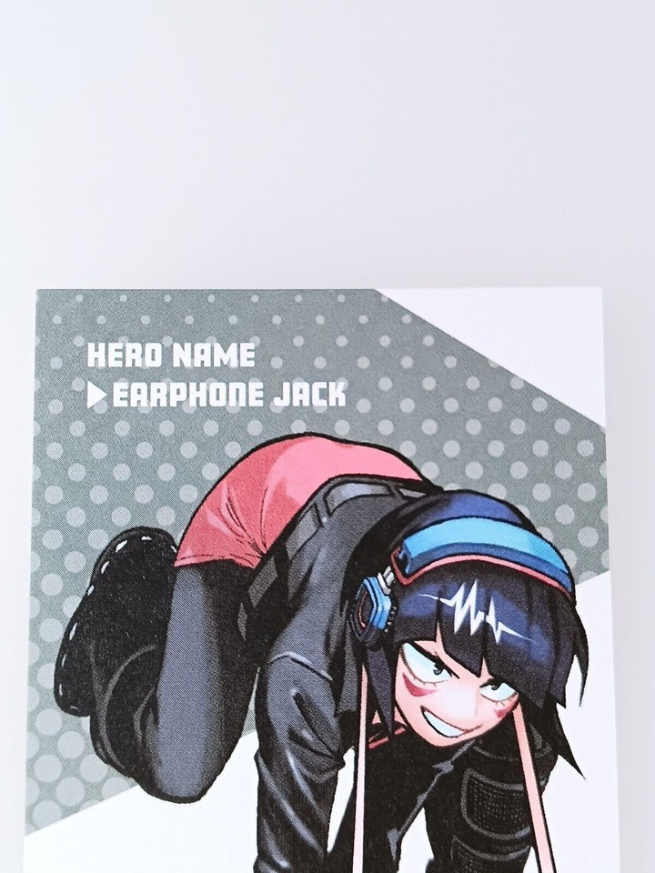 Kyoka Jiro My Hero Academia Ausstellung DRAWING SMASH Visitenkarte ...