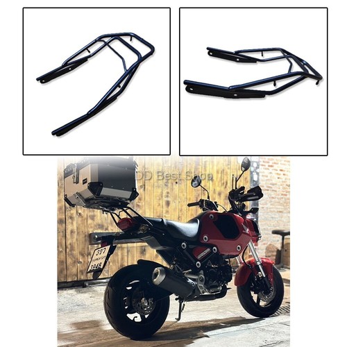 Rear Luggage Rack Fall protection Storage Black For Honda MSX Grom 125 ...