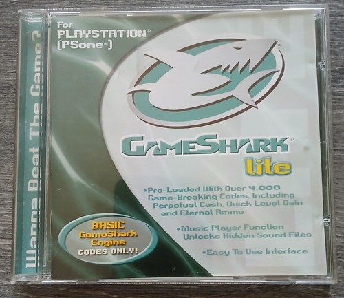 GameShark Lite for PlayStation (PSOne / PS1) Disc | eBay