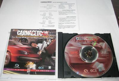 Vintage Carmageddon PC CD-ROM Racing Game for the Chemically Imbalanced ...