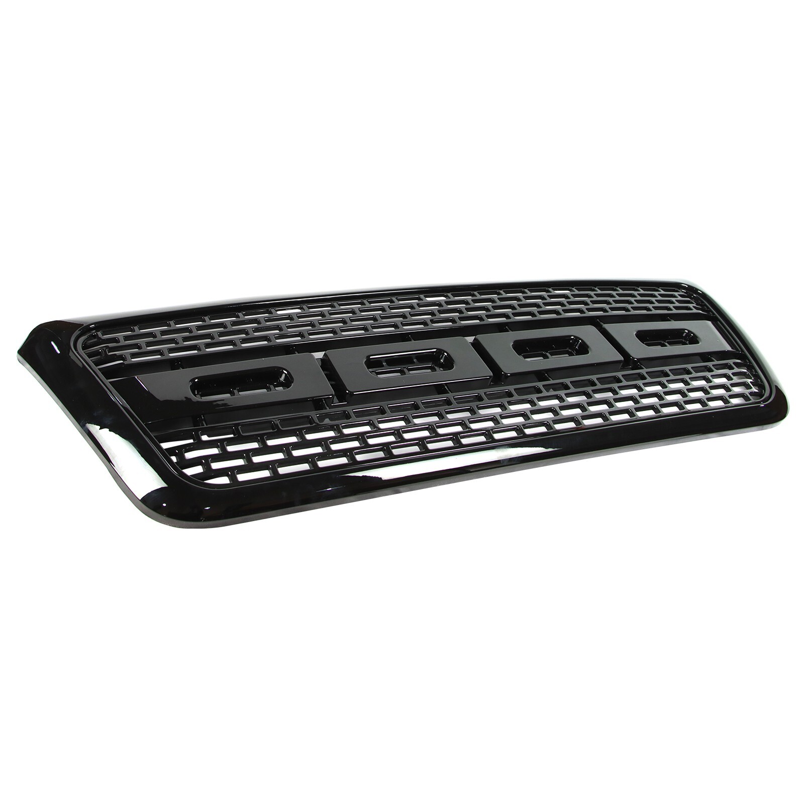 Grille For 2004-2008 2005 2006 2007 Ford F150 F-150 Grill Bumper Gloss ...