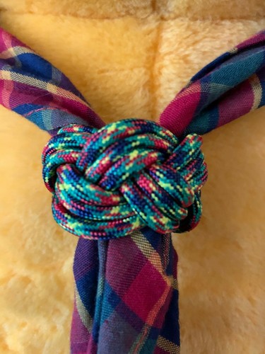 Webelo Neckerchief Slide Woggle Turks Head knot Paracord Handmade | eBay