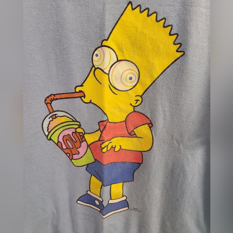 Vintage Bart Simpson Tee - L | eBay