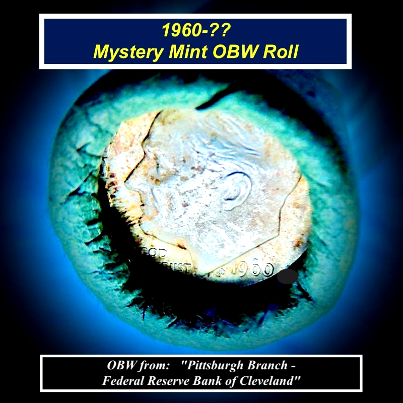 "PITTSBURGH FEDERAL RESERVE BANK" OBW 1960-?? (Head-Head) "BU" ROLL ...