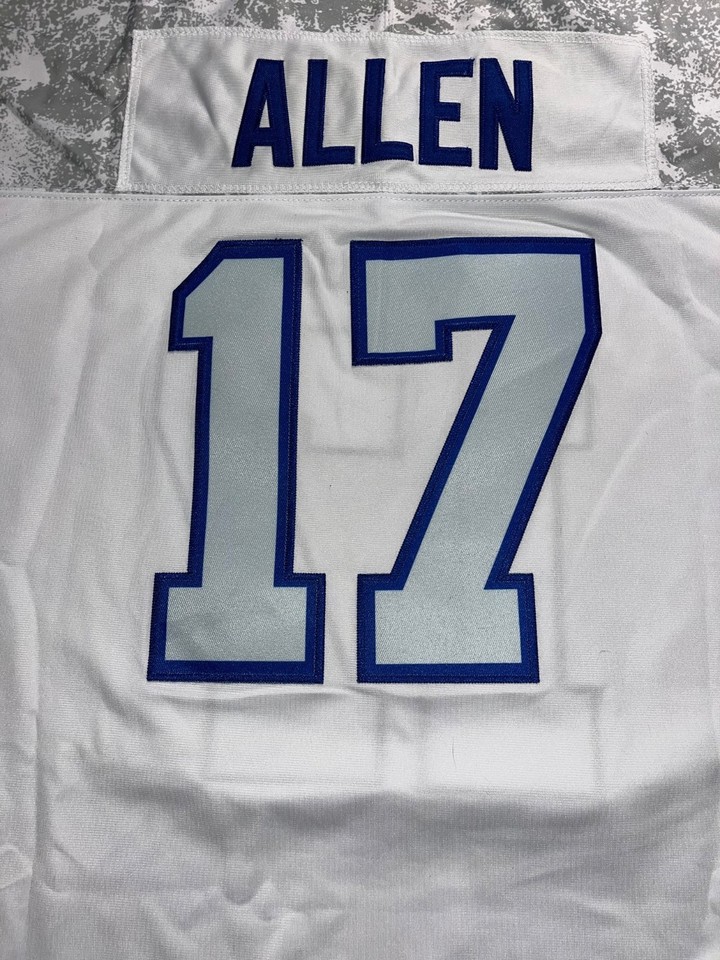 Josh Allen Buffalo Bills MVP Game Rivalry Cold Front Jersey XL New With ...