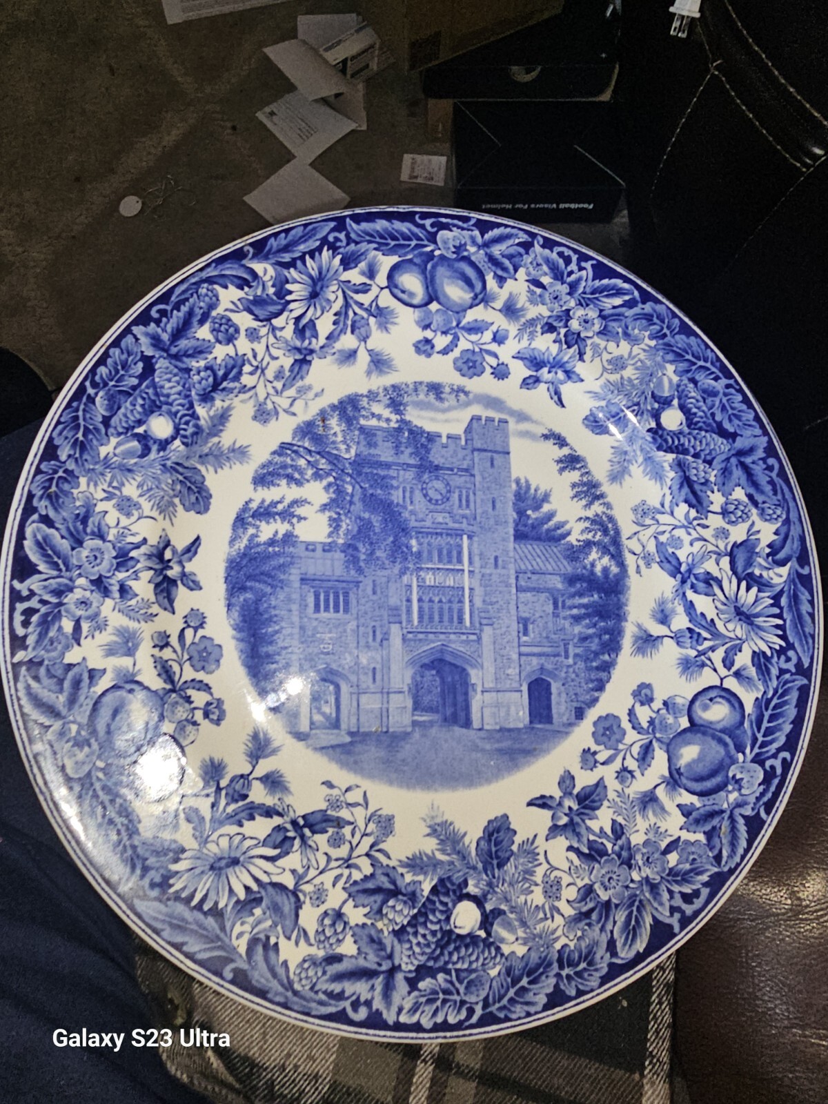 Wedgwood Vassar College Lathrop Tylor Hall Plate 10 1/4 Inch Excellent ...