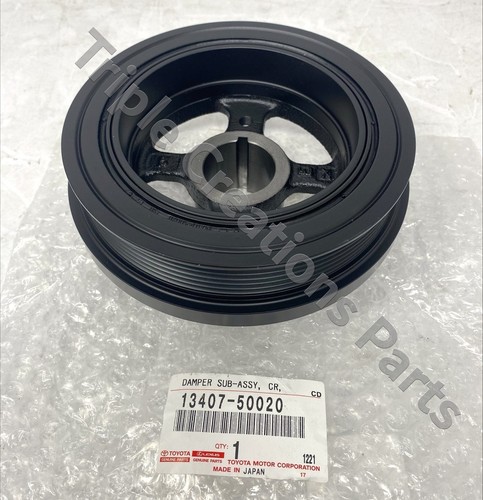 Toyota Genuine 1340750020 Damper Sub-Assy Crankshaft 13407-50020 OEM | eBay