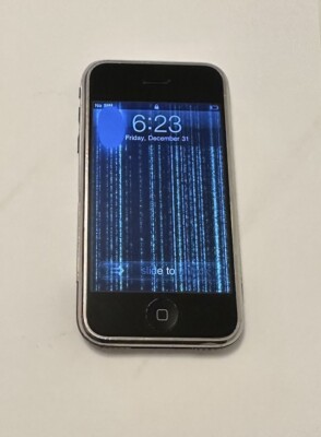 Apple iPhone 1st Generation - 8GB - Black (AT&T) A1203 (GSM) B56 | eBay