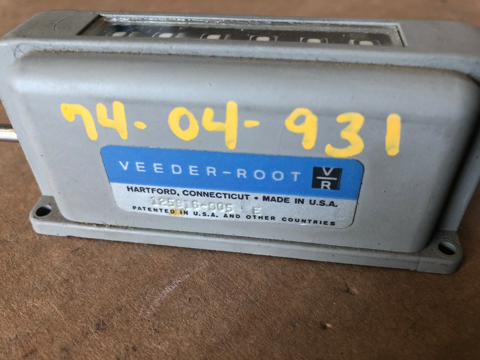 Veeder-Root, Counter, 6 DIgit, 125916-005 | eBay