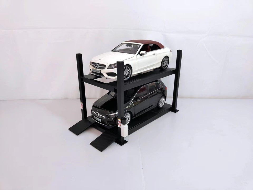 Diorama 1:64 Car Lift Model Set Garage Workshop Repair Prop Model ...
