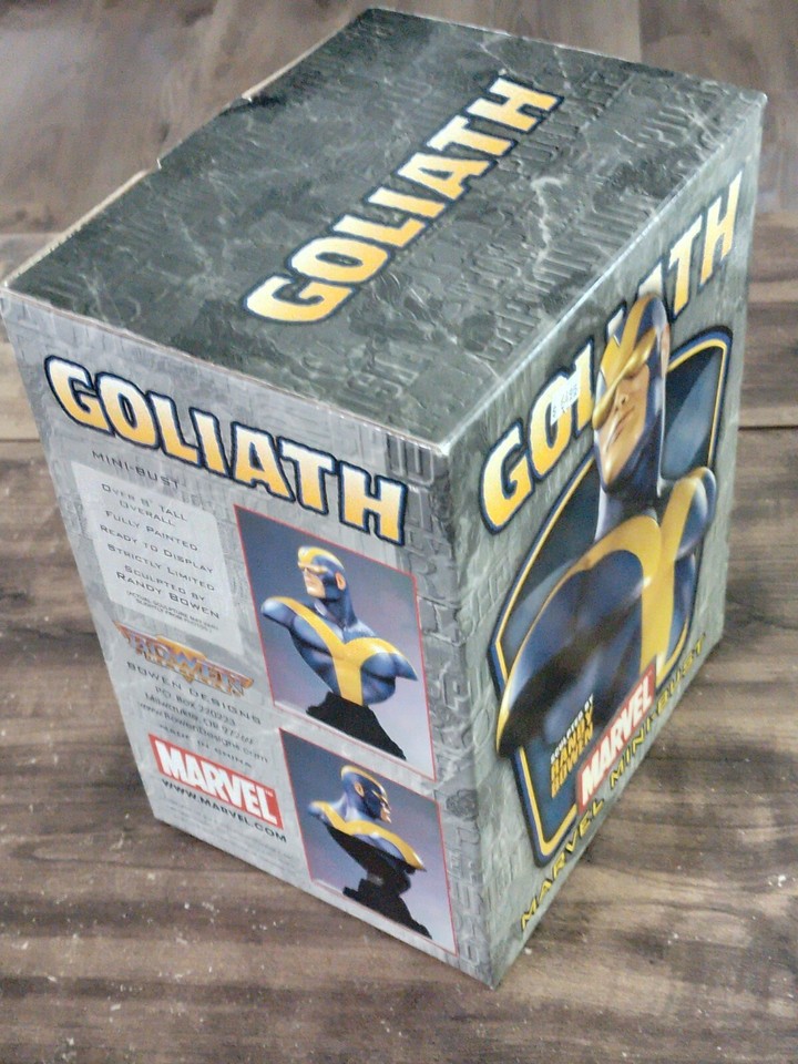 Marvel Mini-Bust Goliath Sculputed By Randy Bowen 8" | eBay