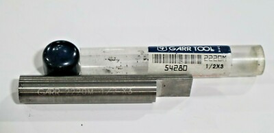 GARR TOOL, 1/2" CARBIDE SINGLE END ENGRAVING BLANKS #54280 B328 | eBay