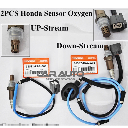 OEM 2PCS Upstream & Downstream Oxygen Sensor O2 for 2003-2007 Honda ...