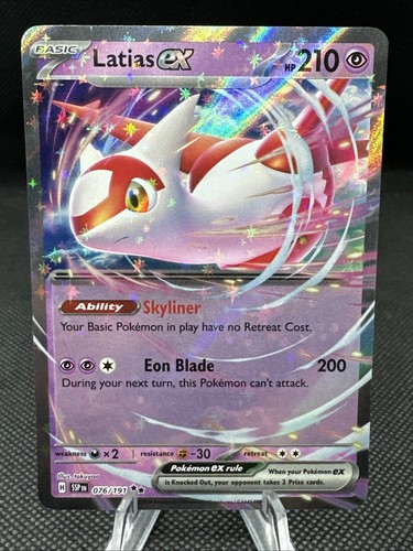 Latias ex 076/191 - Surging Sparks Double Rare - English NM Pokémon TCG ...