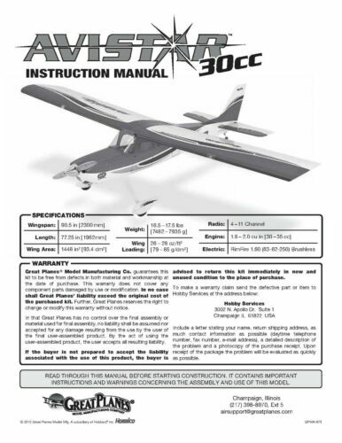 Great Planes RC Airplane Models & Kits for sale - eBay