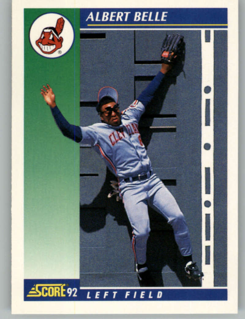 1992 Score #31 Albert Belle Indians | eBay