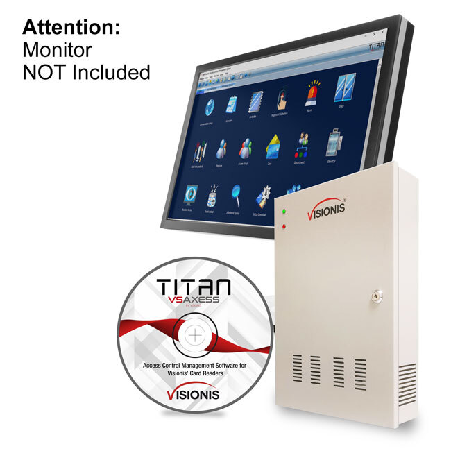 Two Door Access Control with Software Maglock Time Attendance TCP/IP ...