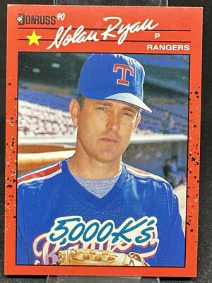 Nolan Ryan 1990 Donruss #659 Texas Rangers | eBay