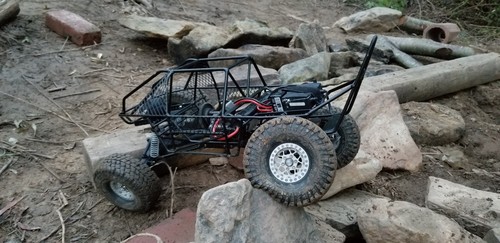 Integy RC C27217 1/10 DIY Roll Cage Tube Frame Chassis for Axial Scx-10 ...