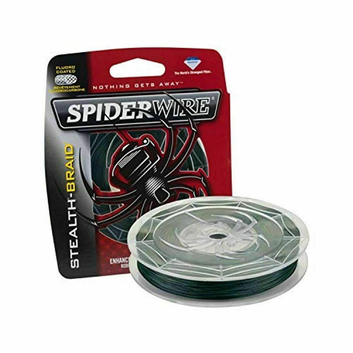 SPIDERWIRE STEALTH Moss Green Braided Fishing Line 40 LB Test and 125 ...