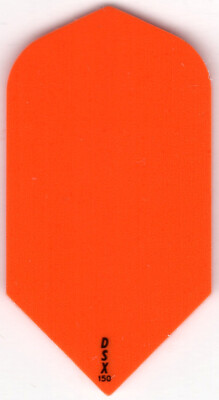 ORANGE DSX 150 MICRONS THICK Slim Dart Flights: 3 per set | eBay