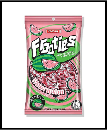 Tootsie Roll Watermelon Frooties Fruit Flavored Chewy Candy, 38.8Oz Bag ...
