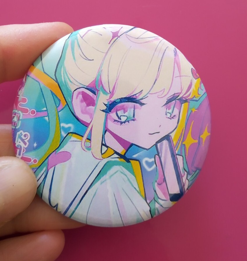 Japanese character *Needy Girl Overdose/Needy Streamer Overload* pin ...