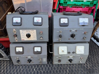 ONE EICO MODEL 1060 LOW RIPPLE BATTERY ELIMINATOR & CHARGER TAKE ONE ...