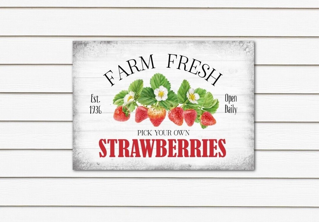 Signs You Pick For Strawberry