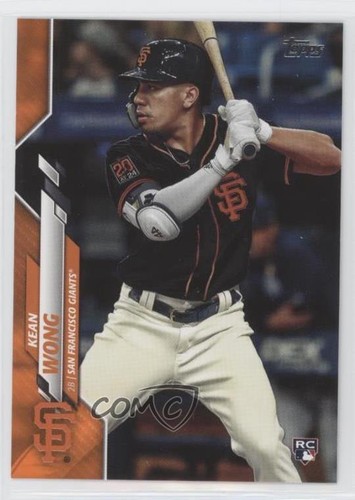 2020 Topps Wal-Mart Orange Border /99 Kean Wong #540 Rookie RC | eBay