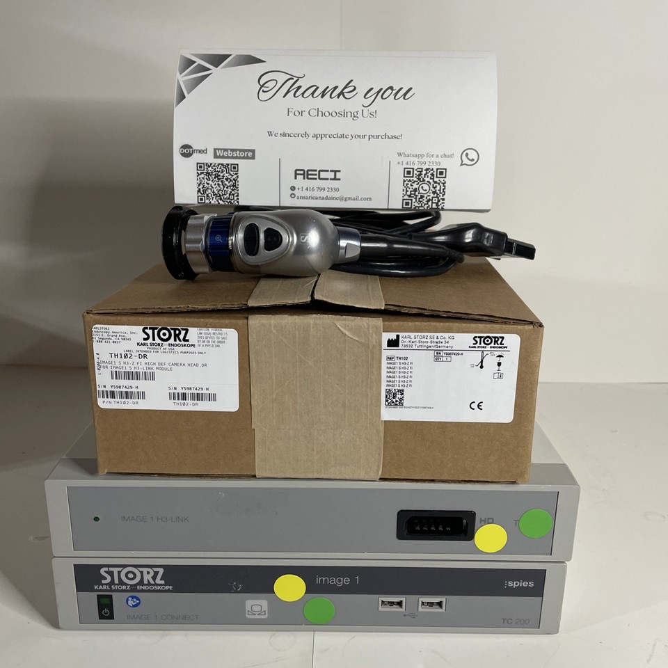 Karl Storz Image 1 Spies TC200 TC300 With TH102 H3-Z FI Camera Head ...