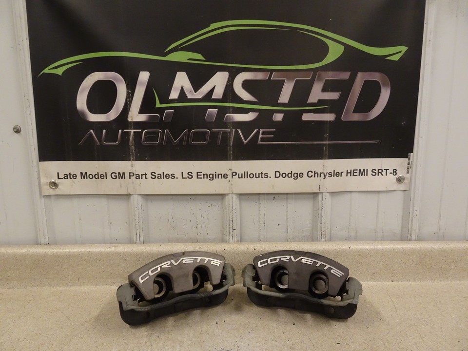 2005 2013 Chevrolet C6 Corvette Front Brake Calipers Brakes OEM LH RH ...