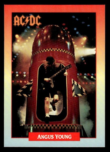 Angus Young 1991 Brockum Rock Cards #13 ESE | eBay